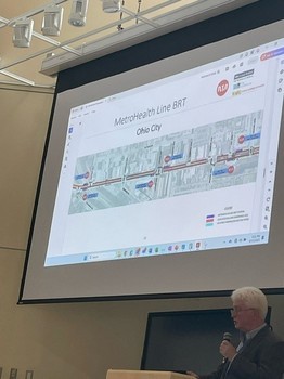 MetroHealth Line Bus Rapid Transit (BRT) | RideRTA